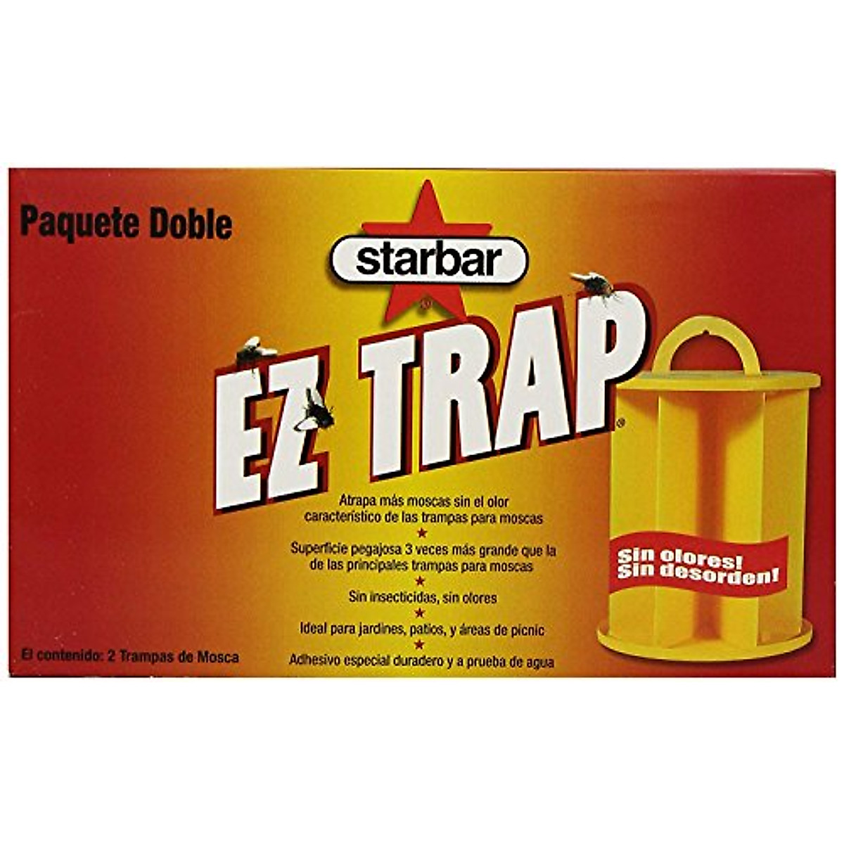 Farnam 2 Pack of Starbar Ez Trap Fly Traps