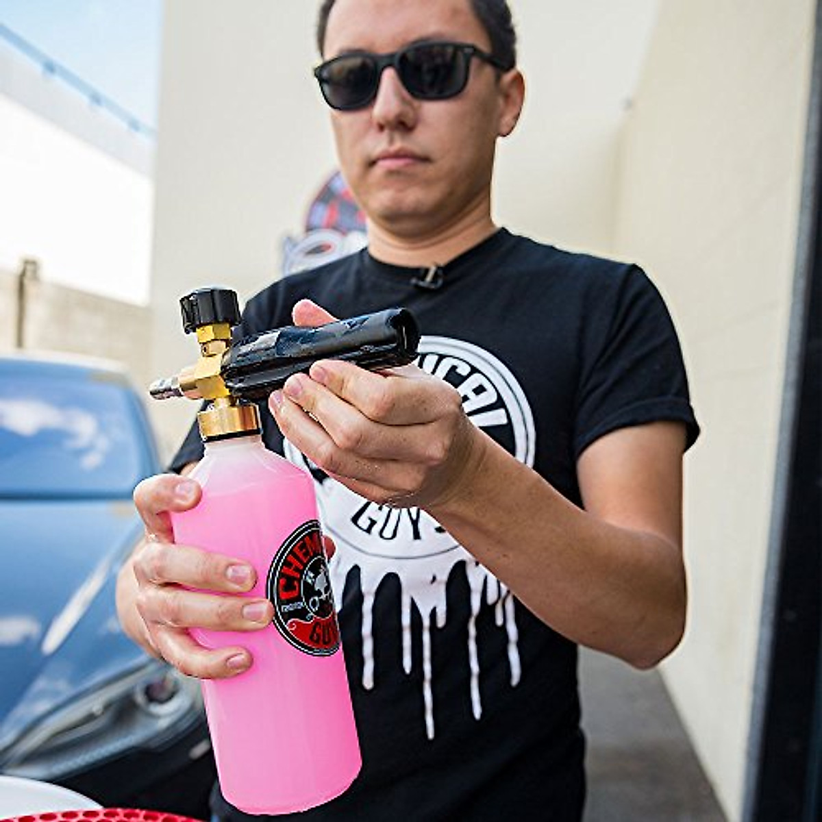 Chemical Guys HOL144 TORQ Foam Cannon Snow Foamer & Mr. Pink Super Suds Shampoo & Superior Surface Cleaning Soap, 1 Gal, 2 Items