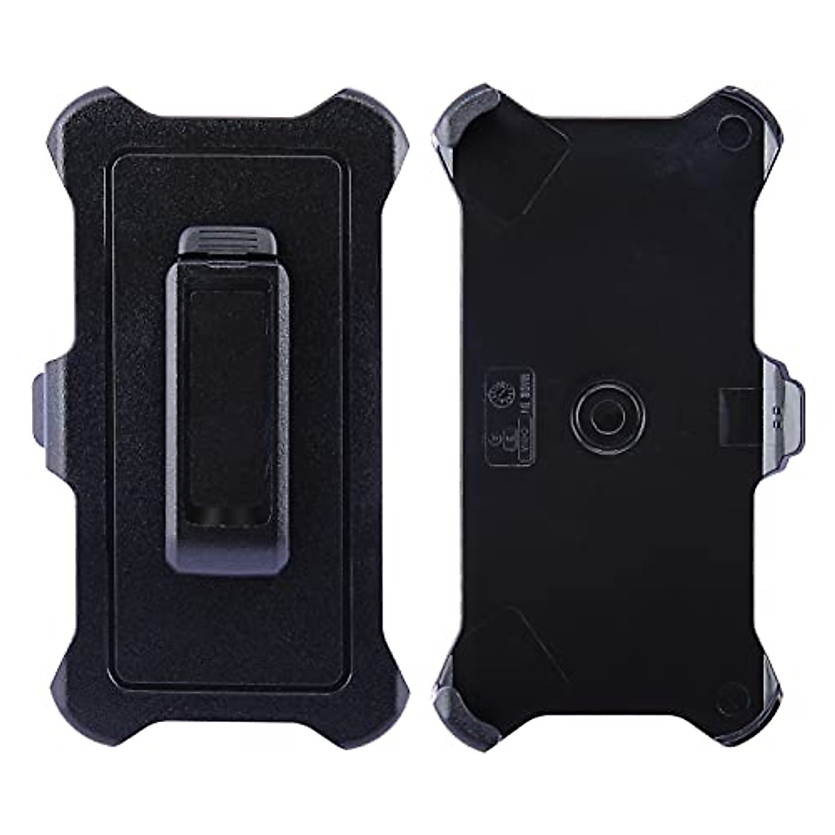 2 Pack Replacement Belt Clip Holster Compatible with OtterBox Defender Series Case for Apple iPhone 12/12 Pro (6.1")