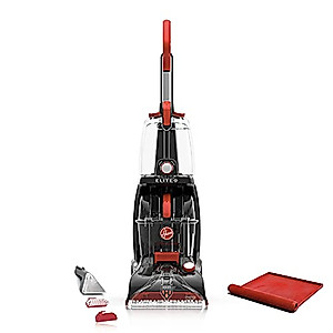 Hoover PowerScrub Elite Pet Upright Carpet Cleaner Machine, Lightweight, Deep Cleaning Carpet Shampooer Machine with Pet Tool and Storage Mat, Pair with Hoover Carpet Cleaner Solution