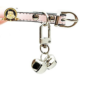 4 PCS Pet Small Bells for Collar, Pet Ornament, Bell Training Pendants Jewelry for Pet Cat Dog Necklace Collar