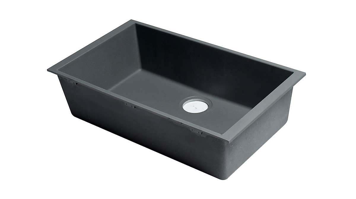 ALFI Brand 30" Granite Composite Kitchen Sink - White