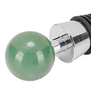 Decorative Wine Stopper Quartz Crystal Wine Bottle Stopper Beverage Stopper Bottle Stopper Corks for Wine Reusable Wine Stopper for Gift Bar(#3)