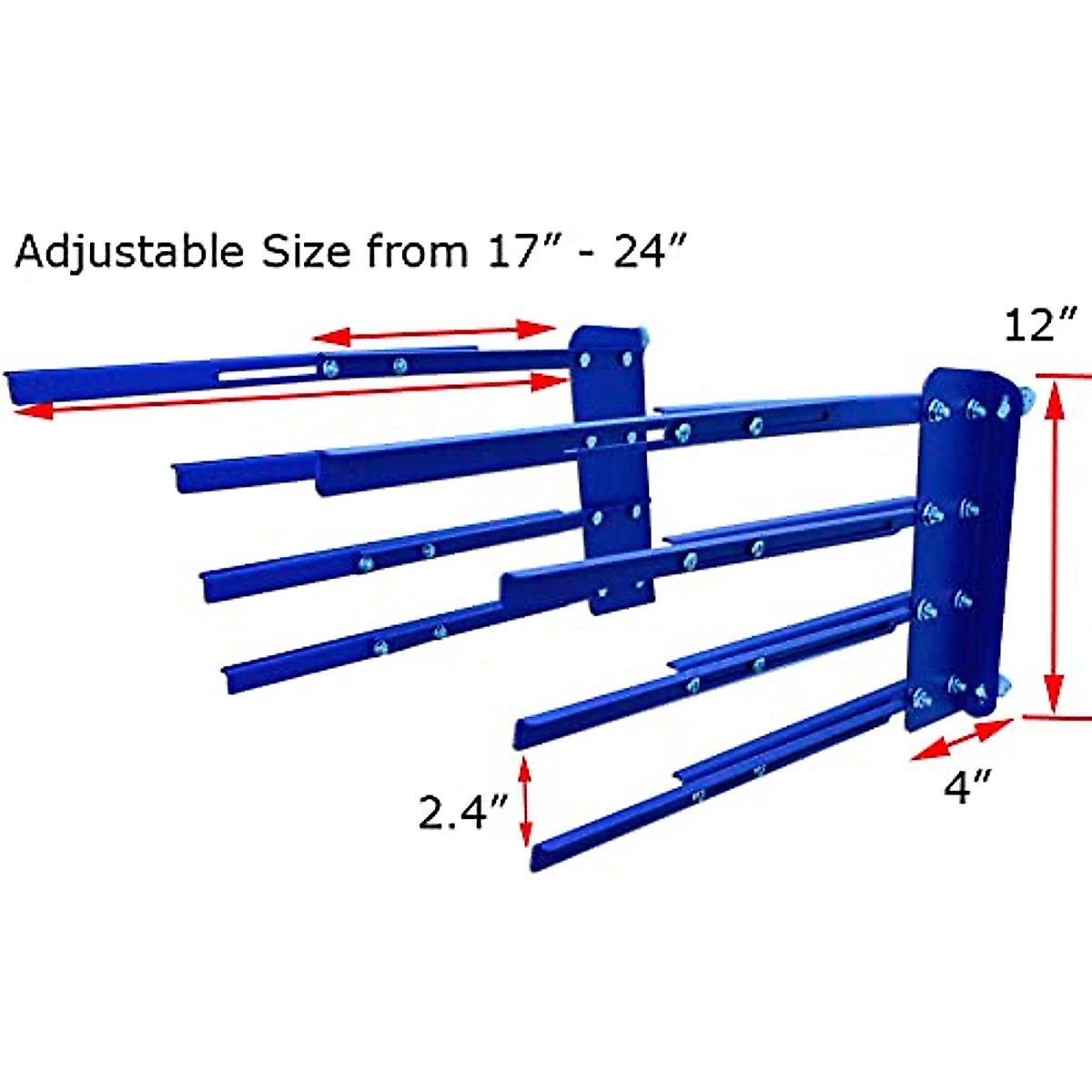 TECHTONGDA 4 Layers Screen Rack Shelf Storage Frame Holder Screen Printing Rack Screen Drying