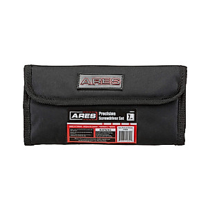 ARES 51000 - Flexible Screwdriver - 1/4-Inch Drive Quick Release Bit Holder Head - Strong and Flexible Shaft - Allows for Access to Tight and Confined Spaces - Socket Adapter Included