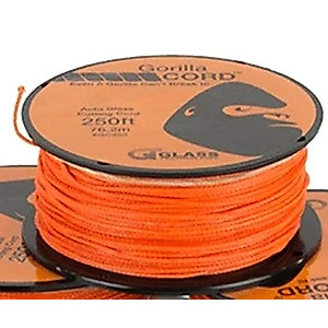 GT Tools Glass Technology - Gorilla Cord Auto Glass Cutting Line - 250 ft | Premium Quality Cutting Line for Precision Windshield Removal | Strong and Reliable Tool for Professionals