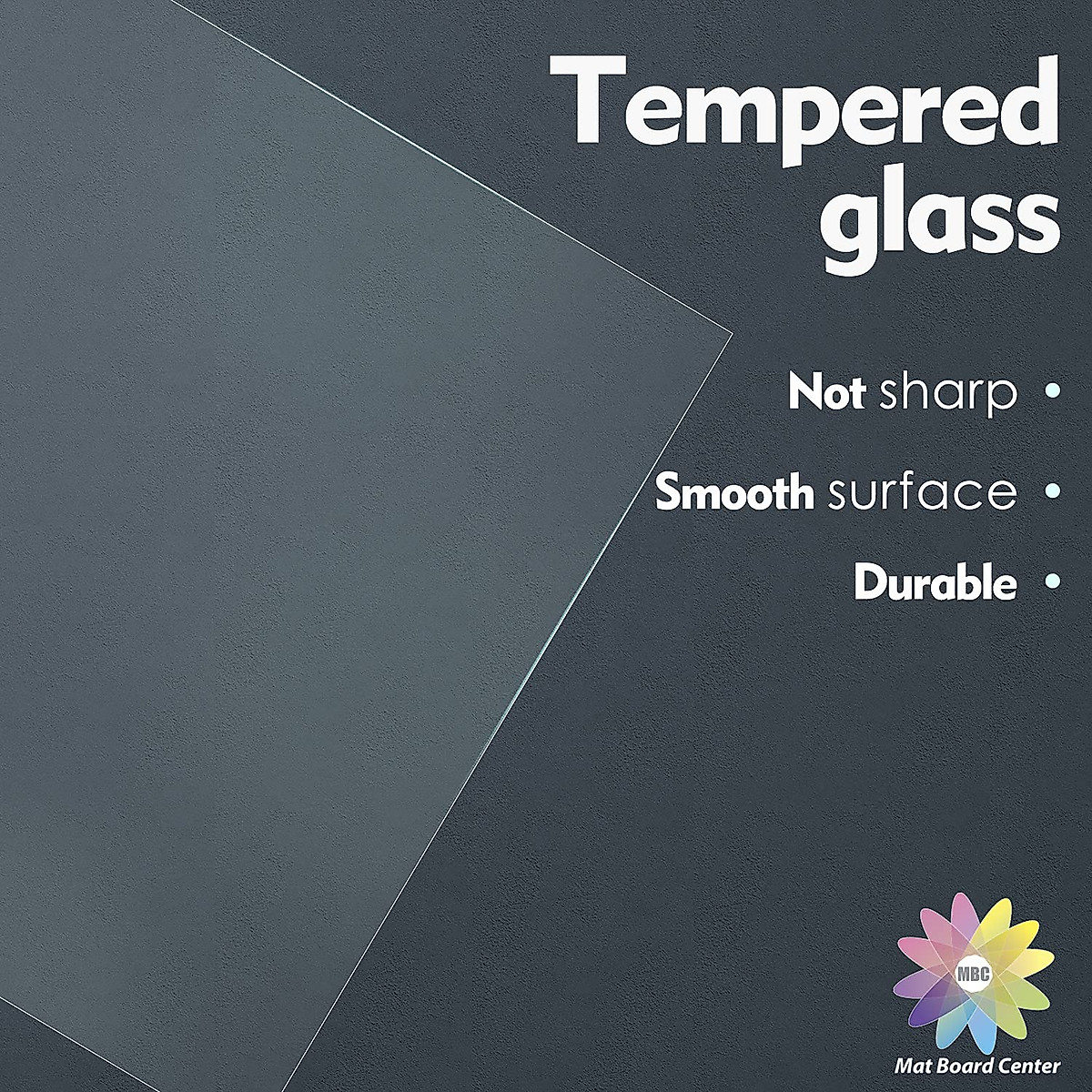 MBC MAT BOARD CENTER, 11x14 Ornate Picture Frame, Silver Beige Color, Matted to 8x10 - White Mat - Tempered Glass