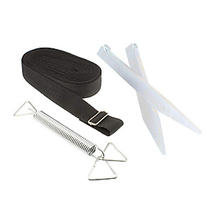 Dumble RV Awning Tie Down Kit – Single Strap Tie Down Anchor Awning Tie Downs for RV and Camper Awning Accessories