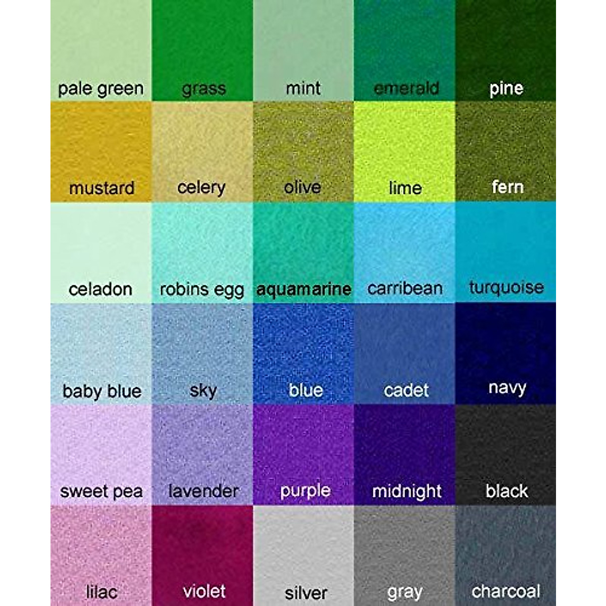 100% Wool Craft Felt - 8" X 12" Sheet - Butter