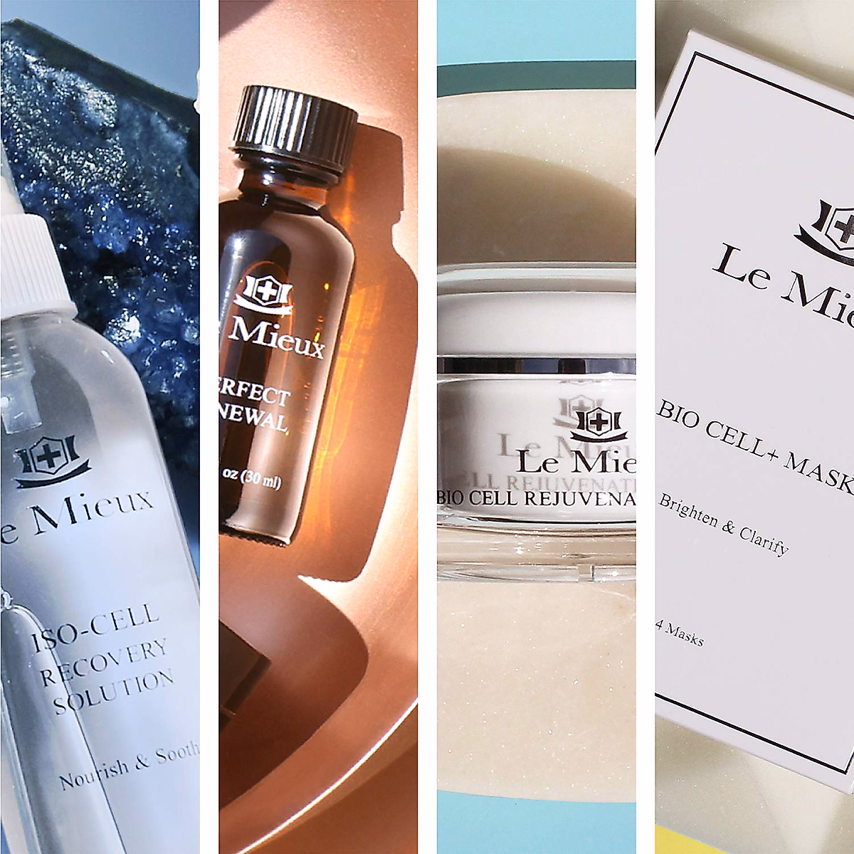 Le Mieux Iso-Cell Recovery Solution Facial Toner - Soothing Face Mist, Hydrating Amino Acid & Mineral Spray to Help Calm Post-Treatment Skin, No Parabens or Sulfates (6 oz / 180 ml)