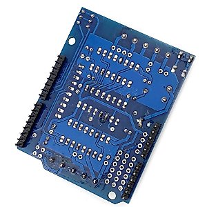 Kiro&Seeu L293D DC Motor Drive Shield Stepper Motor Drive Shield Expansion Board Compatible with Arduino Duemilanove Raspberry Pi