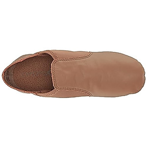 Capezio Women's E Series Jazz Slip-on Shoe, Skintone 60, 8