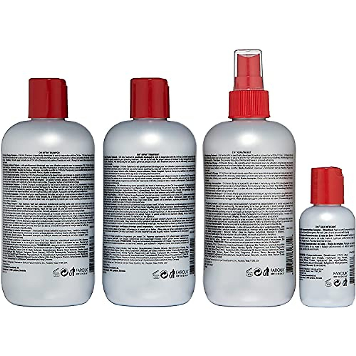 CHI Home Stylist Kit, Set of 3 (12FL.OZ.) +1 (2FL.OZ.)