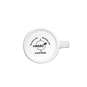 MAUAG This Lady is One Awesome Mom Coffee Mug Christmas Gifts, Funny Quote Cup for Mother's Day or Valentine's Day from Daughter Son or Husband, White 12 Oz