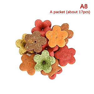 Eyomii Small Pet Molar Supplies Hamster Treats Rabbit Chew Toys Small Animal Chew Carrots All Natural Nutritious Molar Toys for Rabbit/Hamster/Guinea Pigs