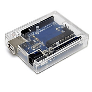 Gikfun 9v Battery Holder and Uno R3 Case Compatible with Arduino UNO R3 DIY