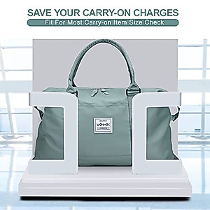 VECAVE Weekender Bags for Women,Carry on Bag,Overnight Bag with Trolley Sleeve,Sports Tote Gym Bag,Travel bag for Women…