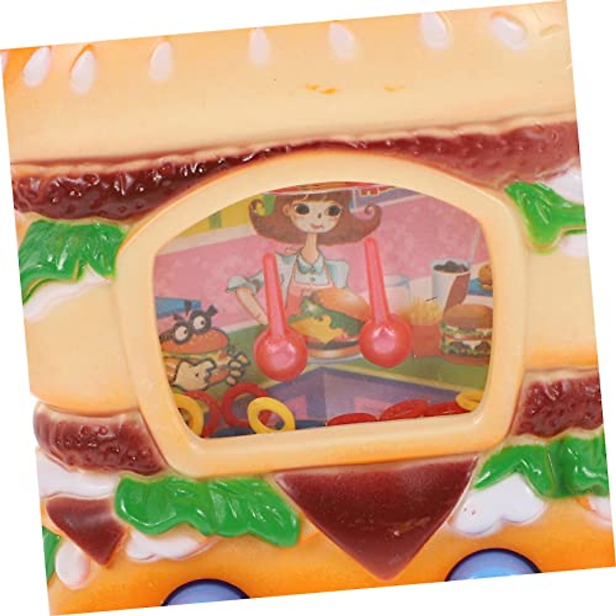 Alasum Beach Toys 16 pcs Toss Gifts Machine Games Underwater Color Handheld Children Retro Year Fun Shape Pastime Plaything Rings Game Sensory Aquatic for and Water New Puzzle Robot Toys