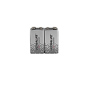 10x U9VL-J-P for Drager v ntilator Etim FES e lectric Stimulator Fluke Electric Meter Batteries 9V-9.5V Lithium Battery Ultralife