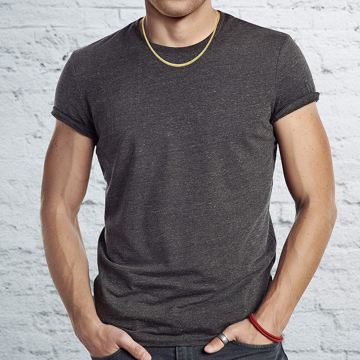 Nuragold 10k Yellow Gold 2.5mm Franco Rounded Palm Wheat Foxtail Spiga Chain Pendant Necklace, Mens Womens Jewelry 16" 18" 20" 22" 24" 26" 28" 30"