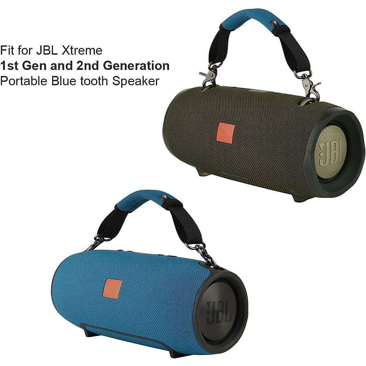 TXEsign Removable Speaker Handle Strap for JBL Xtreme/Xtreme 2/ Xtreme 3/Xtreme 4 Portable Bluetooth Speaker (Navy Blue)