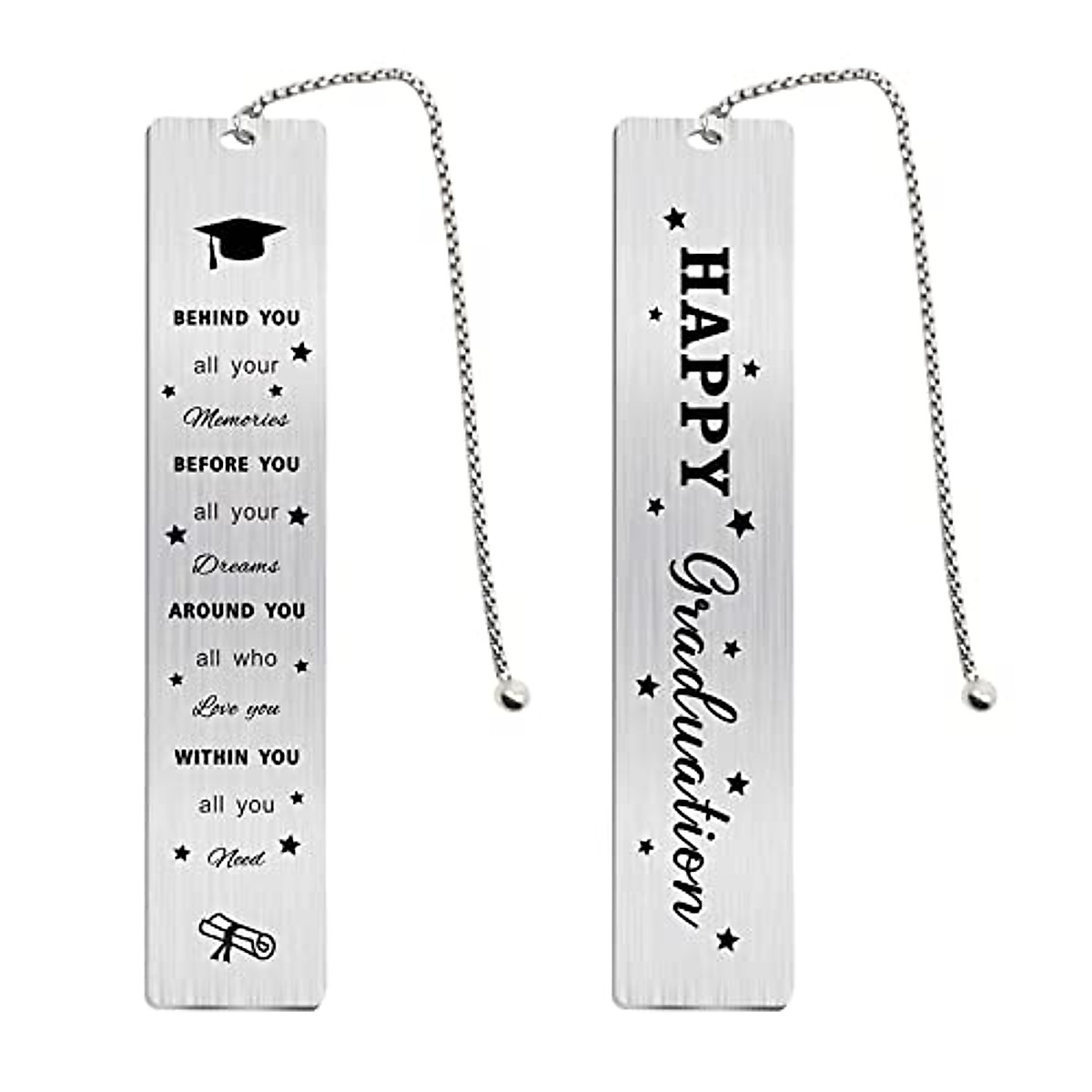 Jzxwan Graduation Gifts Bookmark for Her Him 2023, College High School Graduation Present for Girl Boy Graduate, Cute Nurse Student Graduation Gift from Teacher