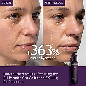 Caudalie Premier Cru Anti-Aging Face Serum with Hyaluronic acid, for Instantly Tightened and Hydrated skin (Serum)