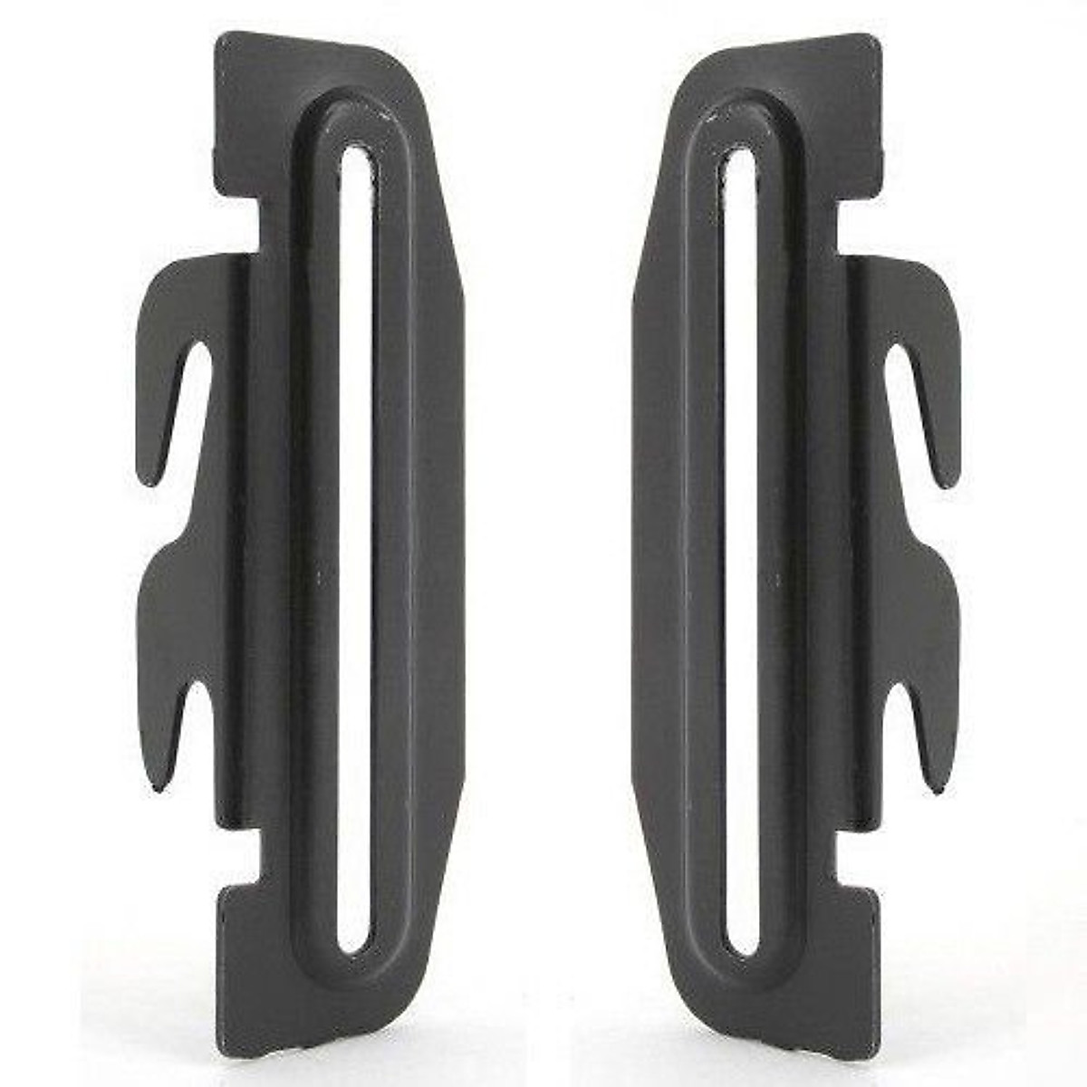 Down Hook Bracket Headboard Adapter #35, Two Down Hooks, Bolt-On to Hook-On Conversion Bracket, Conversion of Non Down Hook Bed Frame to Hook-On Head and Foot Boards Attachment, 2" Height Adjustment