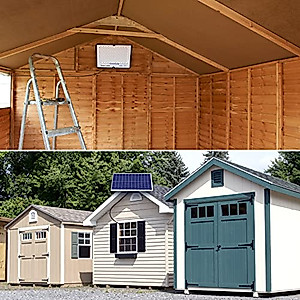 300W Solar Flood Lights Outdoor Dusk to Dawn, 30000 LM Solar Lights Outdoor Waterproof 16ft Cord Solar Powered Security Lighting Floodlight Remote Control for Shed Backyard Garden