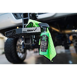 Liquid X Detail Spray - Quick Detailer with Sealant - Prevent and Remove Water Spots - No Streak Formula for Cars, Boat, RV, Motorcycle, UTV/ATV (16 oz)