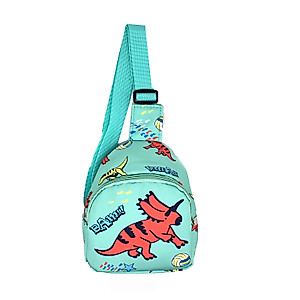 Ralcosuss Kids Cute Animal Dinosaur Unicorn Crossbody Chest Sling Bag Shoulder Bag for Girls Boys