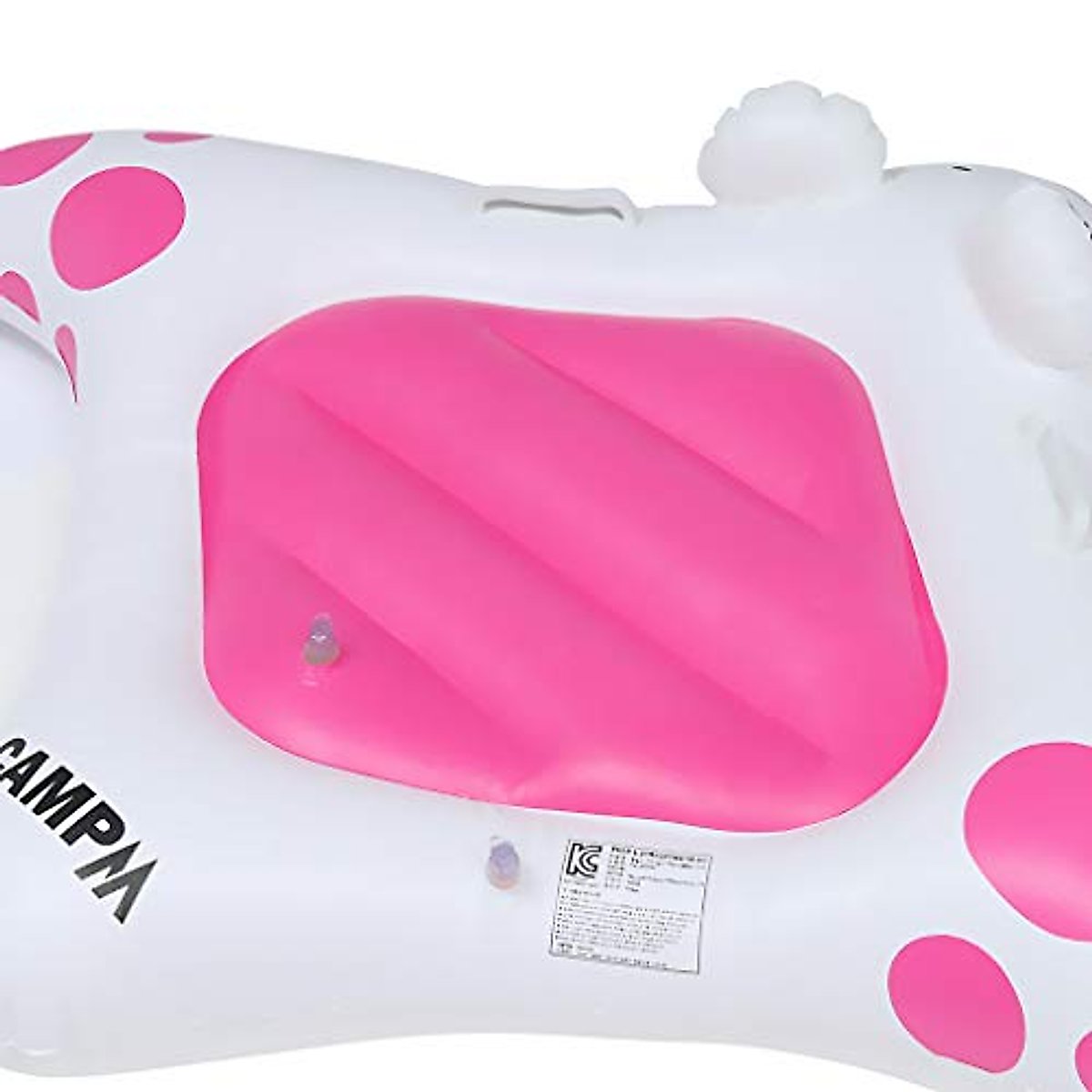 Toxz Floating Inflatable Circle for Kids, Armrest Design Inflatable Fish,Durable Environment Protection PVC(Ship from US!)