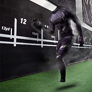 OEBLD Compression Pants Men UV Blocking Running Tights 1 or 2 Pack Gym Yoga Leggings for Athletic Workout