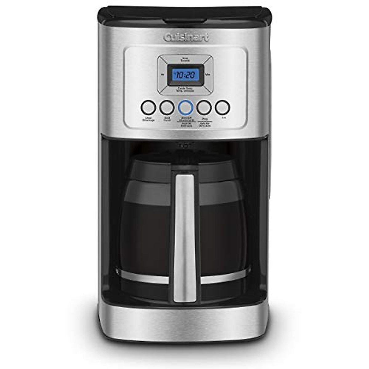 14 Cup Black/Stainless Steel Permanent Filter Coffee Maker, with Timer
