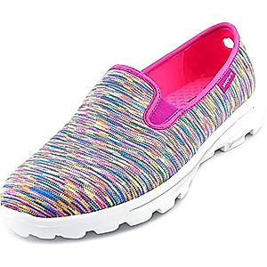 Skechers Women's Gowalk Move Obscure Slip On,Multi,US 8.5 M