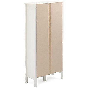 4D Concepts Lindsay BOOKCASE, Stone White Oak