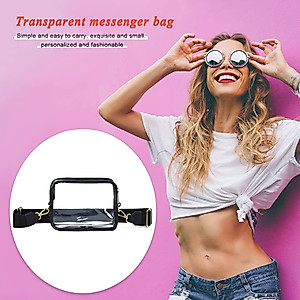 AZURAOKEY C Crossbody Pue Bag, C Crossbody Msenr Shoulr Bag th er Clre Adjustable Strap Stadium