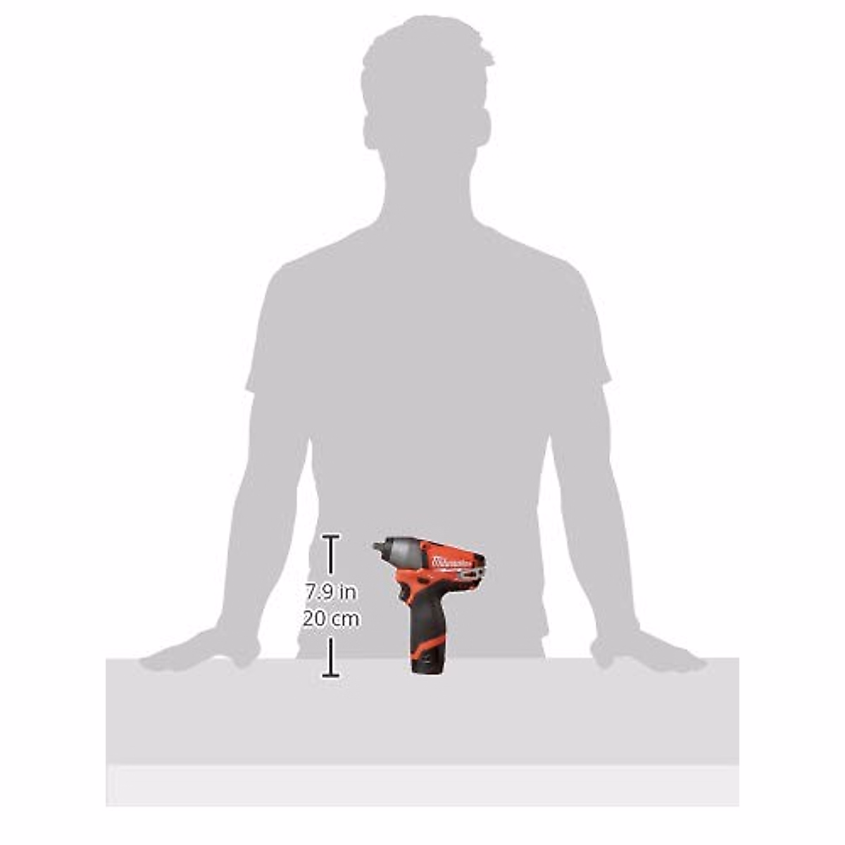 Milwaukee 2454-22 M12 Fuel 3/8 Impact Wrench Kit W/2 Bat