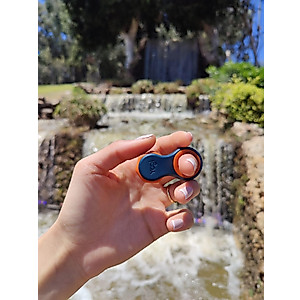 Yogi Fidget Toy - Patented Fidget Spinner Design, Desk Toy for Office, Anxiety Relief, ADHD Toy, Autism, Quiet Fidget Toys for Adults & Kids, Five Ring Sizes, Easy to Use Sensory Toy - Supernova