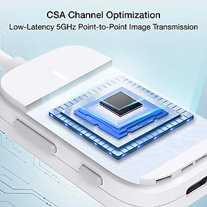 EZCast Wireless HDMI to HDMI Transmitter and Receiver, 1080P 60HZ, Screen Mirror and Extend to TV for Laptop/PC/PS5, 30m HDMI, 40m HDMI, 50m HDMI