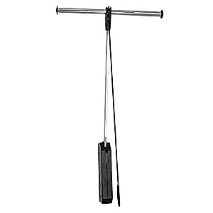 WERTY Lift Pull Down Closet Rod System, Wall-Mounted Soft-Close Wardrobe Lift Pull Down Clothes Rail, Closet Hanger Rod for Hanging Clothes Space Saving