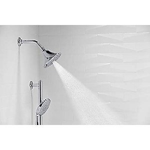 Kohler K-22169-G-CP Forte 1.75 GPM Multifunction Showerhead with Katalyst Air-Induction Technology, Polished Chrome