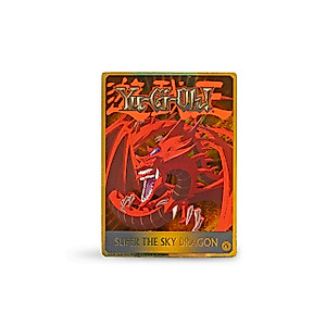 Yu-Gi-Oh! Highly Detailed 7 inch Articulated Action Figure, Limited Edition, Includes Exclusive Trading Card, Slifer The Sky Dragon