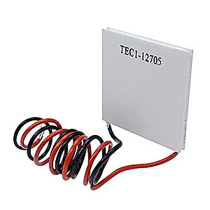 TEC1-12705 12V 50W 40MMX40MM Heatsinks Semiconductor Refrigeration Thermoelectric Cooler Cooling Peltier Plate Module.