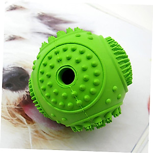 balacoo Dog Chew Toy Small Dog Toy Pet Chew Toys Ceramic Dust Bath House Toys for Puppies Loneliness Relief Toy Puppy Dog Toys Oral Disease Prevention Toy Decompression Toy Ball Molar