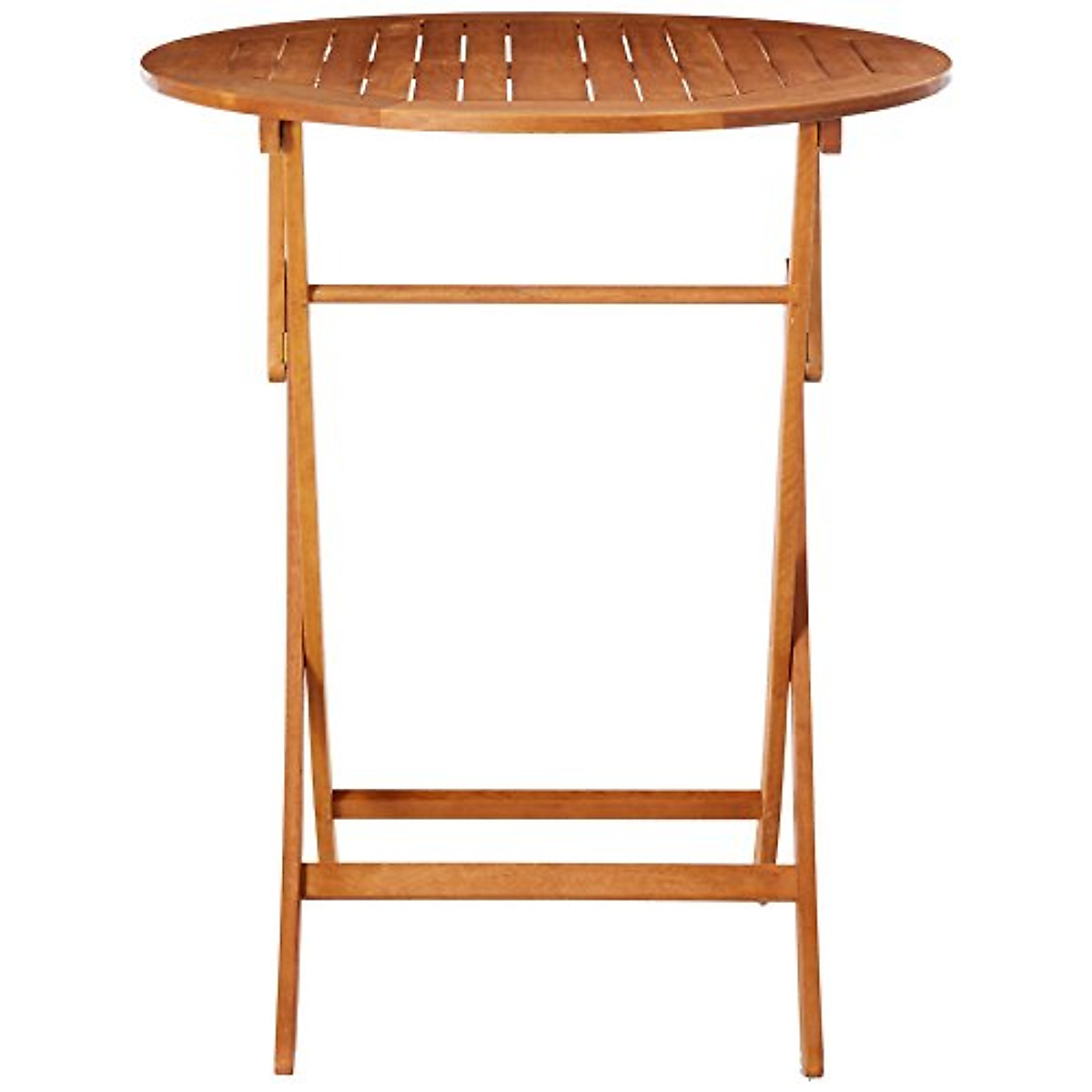 International Caravan Furniture Piece Royal Tahiti Outdoor 36" Bar Height Round Folding Table