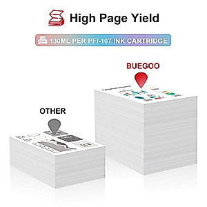 PFI-107 130ml Magenta Ink Cartridge Compatible for Canon PFI107 PFI-107M for imagePROGRAF iPF780 iPF785 iPF770 iPF685 iPF680 iPF670 Printer