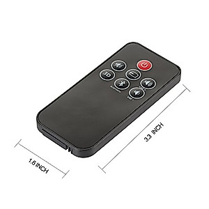 Remote Control for Klipsch R10B R20B R-10B R-20B ICON SB1 SB3 CS30 1015073 1061310 Replacement for Klipsch Reference Sound Bars Remote Control