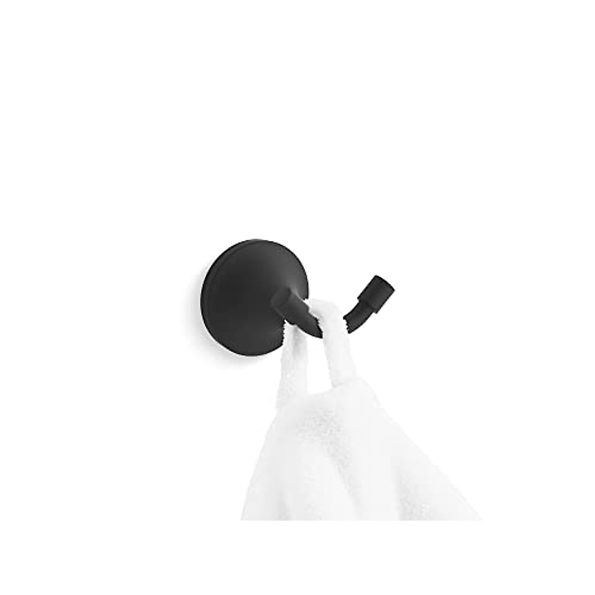 Kohler 27427-BL Tone Robe Hook, Matte Black