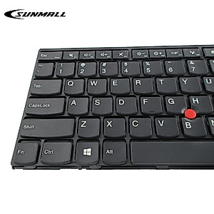 SUNMALL Keyboard Replacement Compatible with Lenovo ThinkPad T431 T431S E431 T440 T440P T440S E440 L440 T450 T450S T460 (Not Compatible with T460P T460S) L450 L460 L470 T440E Non-Backlight